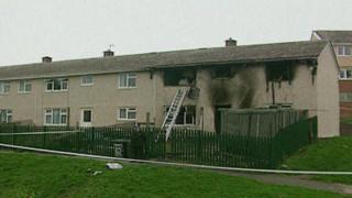 Gurnos house fire 1995 triple murder case reviewed by detectives - BBC News