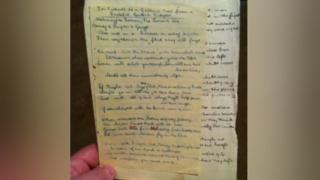 Poem for lost WW2 airmen shared with their relatives - BBC News