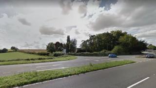 Man arrested after woman dies in A30 crash near Sherborne - BBC News