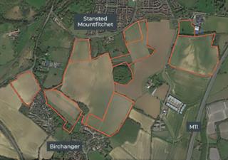 Stansted Mountfitchet and Birchanger have new homes plan unveiled - BBC ...