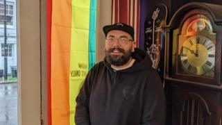 Witham plans first Pride event after sixth egging attack at salon - BBC ...