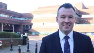 Stuart Anderson MP to step back from Tory deputy chief whip role - BBC News