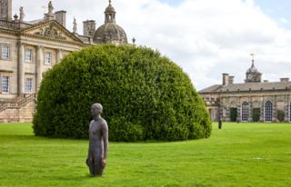 Sir Antony Gormley: Artist's iron men take over grounds of Norfolk ...