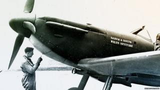 Last living secret Spitfire factory worker turns 100 - BBC News
