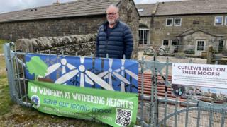 Calderdale wind farm "will not stop Bronte tourism" - BBC News