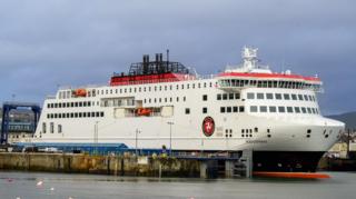 Isle of Man ferry services cancelled due to strong winds - BBC News
