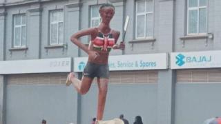Eldoret city removes 'embarrassing' statues of Kenyan athlete amid ...