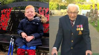 Captain Sir Tom Moore: 'National inspiration' dies with Covid-19 - BBC News