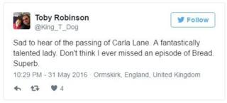 Carla Lane dies: 'The world has lost an irreplaceable jewel' - BBC News