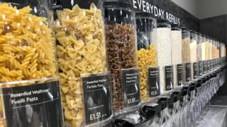Plastic packaging: How are supermarkets doing? - BBC News