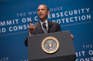 Obama presses Trump on cybersecurity - BBC News