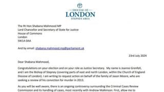 Bishop of Stepney wants case review over 'miscarriage of justice' - BBC ...
