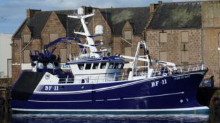 Man who fell overboard fishing boat off Blyth coast dies - BBC News