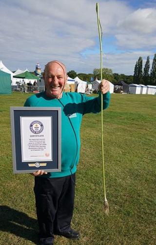 Check out these massive record-breaking vegetables! - BBC Newsround