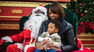 The secret history of black Santas - BBC News
