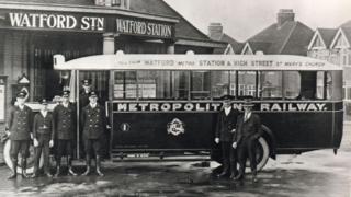 Croxley and Watford stations celebrate 100 years since opening - BBC News
