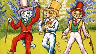 Louis Wain: Cat artist spent 20 years drawing in Westgate - BBC News