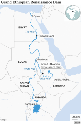 Egypt angry as Ethiopia fills Nile dam reservoir amid water row - BBC News