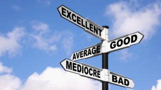 How to be mediocre and be happy with yourself - BBC News