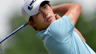 Korean golfer Bio Kim given three-year ban for middle finger gesture ...