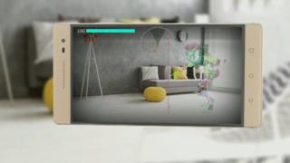 Lenovo phones get Tango augmented reality and snap-on modules - BBC News