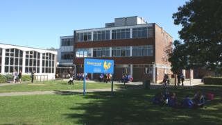 Shoeburyness High School confirms crumbling concrete on site - BBC News