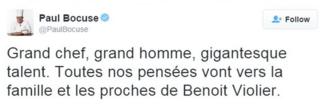 Benoit Violier: Tributes pour in for 'world's best chef' - BBC News
