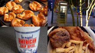 American TikTok star Kalani Ghost Hunter tries Hull chip spice - BBC News