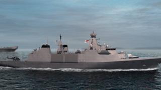 Essex set to adopt Royal Navy warship for first time in 30 years - BBC News