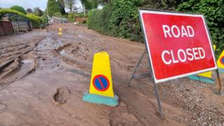 Huge clean-up operation under way after flooding - BBC News