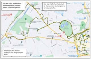 New route for Wolverhampton half marathon and 10k races - BBC News