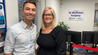 St Wulfstan Surgery in Southam wins care provider award - BBC News