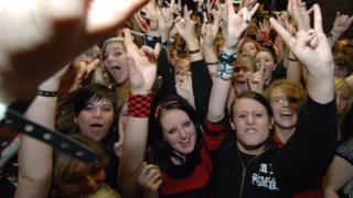 Emos and scenes relive their teenage years in the noughties - BBC News