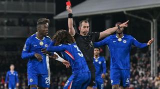 Red cards, VAR and offside laws facing Ifab review at London meeting ...