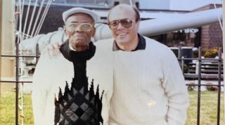 Black History Month: Steve Stacey - GI's son and football pioneer - BBC ...