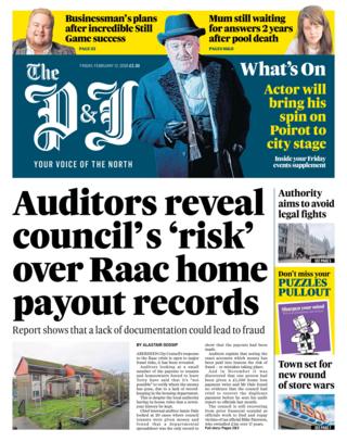 Scotland's papers: Thousands on police wanted list and pothole 'lie ...