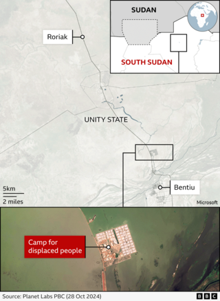 Climate change: Floods 'spreading oil pollution' in South Sudan - BBC News