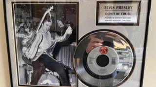 Elvis super fan from March says the king still 'feeds my soul' - BBC News