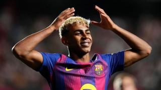 Barcelona: Gavi out for up to five months after knee surgery - BBC Sport