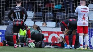 Irish Premiership: Fraser Bryden's injury 'did not look good' - Declan ...