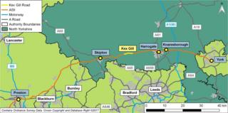 Kex Gill A59 bypass scheme to be completed in spring 2026 - BBC News