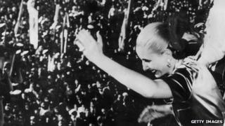 Evita's life and legacy 60 years after her death - BBC News