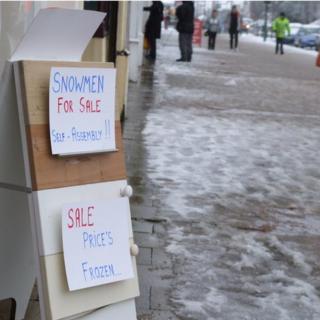 In pictures: Hampshire in the snow - BBC News