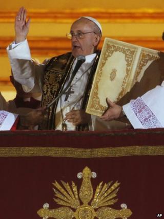 In pictures: Election of Pope Francis - BBC News