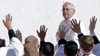 Pope Francis named Time Magazine's Person of the Year - BBC News