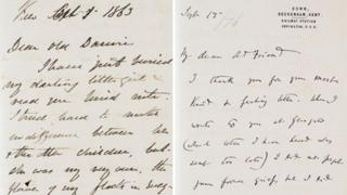 Charles Darwin letters reveal his emotional side - BBC News