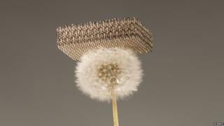 In pictures: Ultra-light material - BBC News