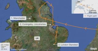 Pakistan Airlines plane alert: Suspects' custody extended - BBC News