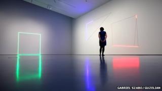Haroon Mirza: Adventures in sound and light - BBC News