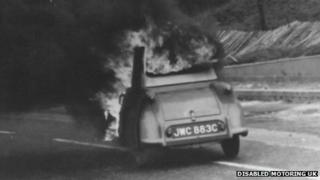 Gone for a decade: The invalid carriage - BBC News